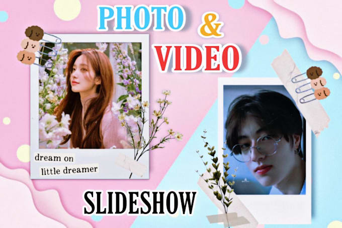 Create cute photo and video slideshow of your moments by Puterinajma ...