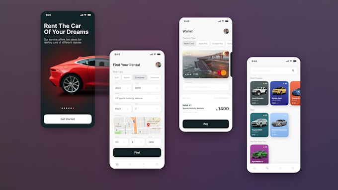 Creating web and mobile design by Veetowt | Fiverr