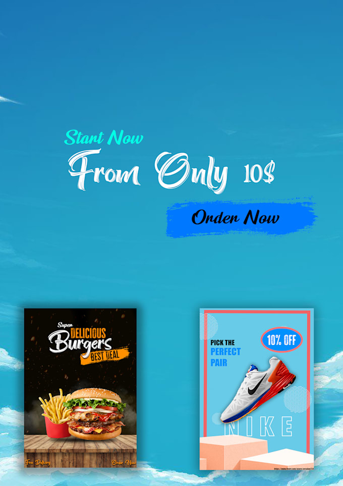 Design creative and professional posters for your brand by Arsalan234 ...