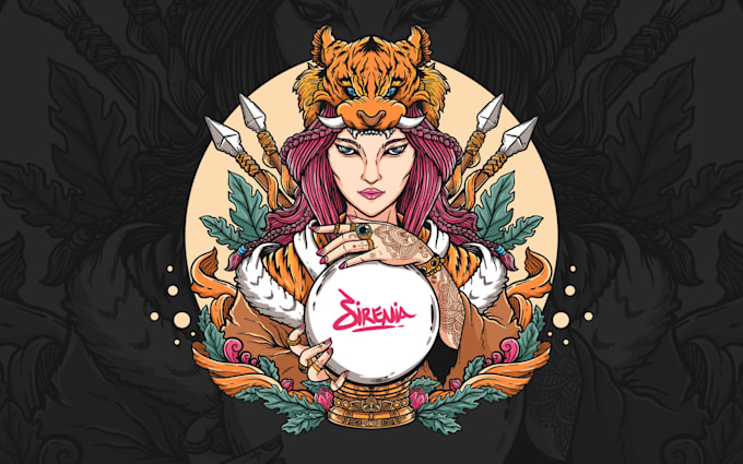 Draw detailed logo illustration with hand drawn style by Rickylepoex ...