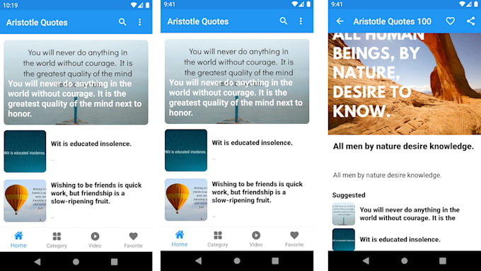 Create offline android app with content by Maguk_media | Fiverr