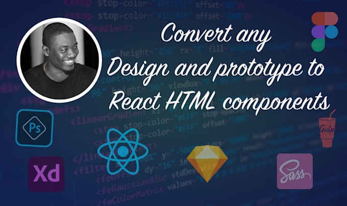 Convert your prototypes to react html with reusable components by ... Convert your prototypes to react html with reusable components by ...