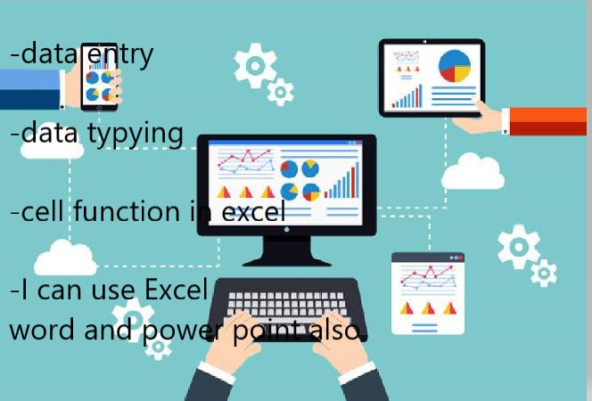 Data entry using excel by Jaberjamil | Fiverr