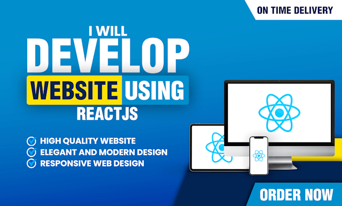 Be front end react js website developer for you by Hanafiabdilah | Fiverr