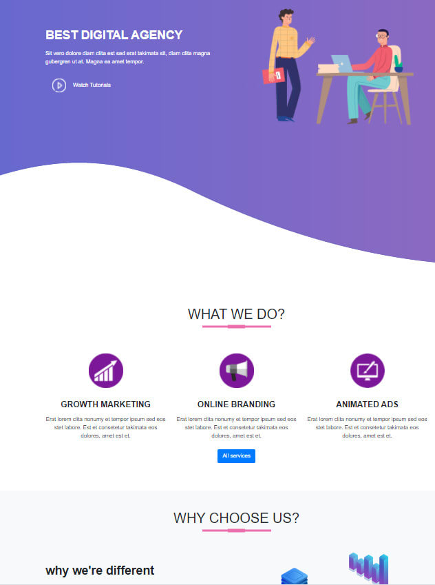 Build design or fix html,css,bootstrap issues within 6 hours by ...