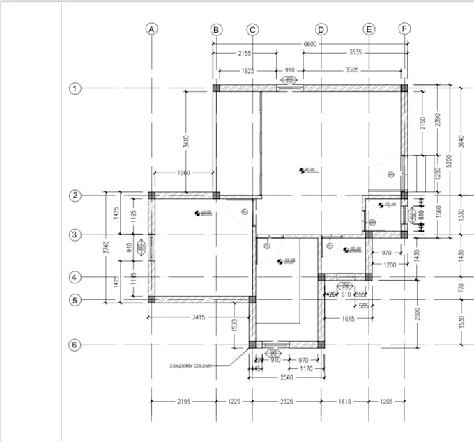 Make floor plans with sections by Archidev316 | Fiverr