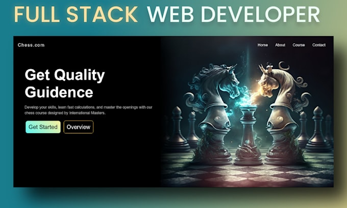 Create full stack website or web app with django by Agoodgig | Fiverr