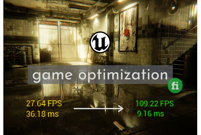 Optimize your game in unreal engine 4 by Pingducky | Fiverr