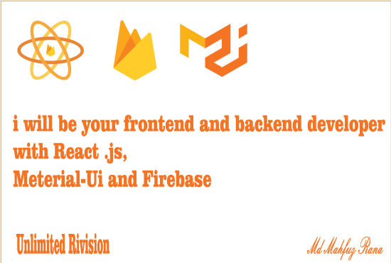Do full stack web development with reactjs and firebase by Cleaverrana ...