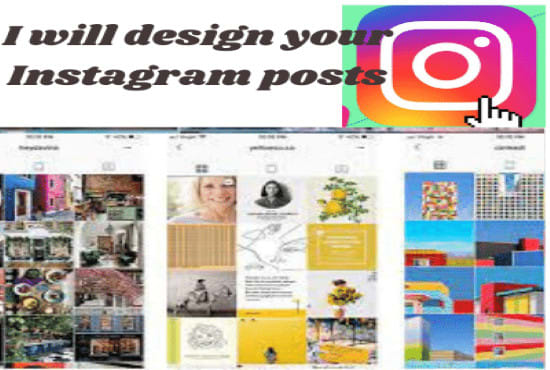 Design unique, engaging, informative instagram posts for you by ...
