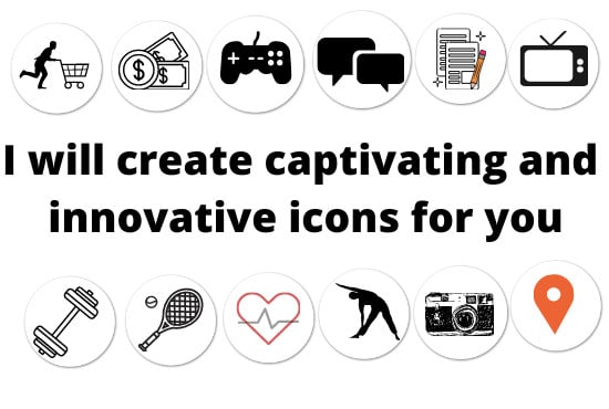 Create captivating icons for your business by Snehavy | Fiverr