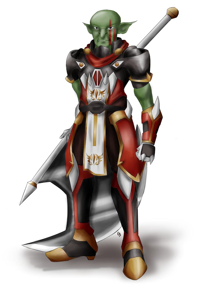 Draw your dungeons and dragon character design by Regalia00 | Fiverr