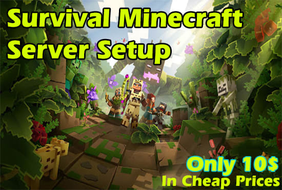 Minecraft survival server setup by Comp_hack | Fiverr