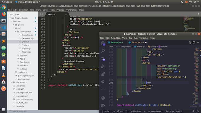 Create a responsive, well designed frontend react website by G_eorge25 ...