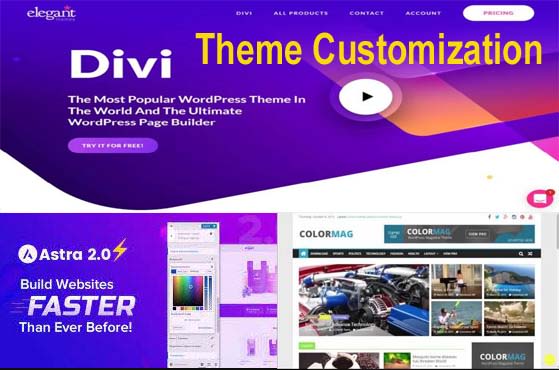 Do customize astra, divi, and colormag theme by Mnkhan0300 | Fiverr