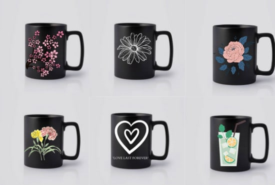 Create a custom beautiful mug designs with in 5 hours by Kushalkushm ...