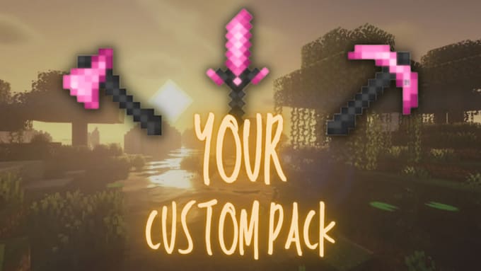 Create an amazing custom texture pack for minecraft by Andyboiiii | Fiverr