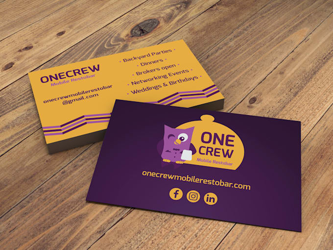 Design eye catching and professionnal business cards by Axlr_creative ...