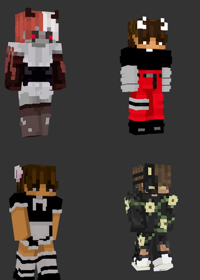 Create a spectacular minecraft skin for you by Sebast_hoff | Fiverr
