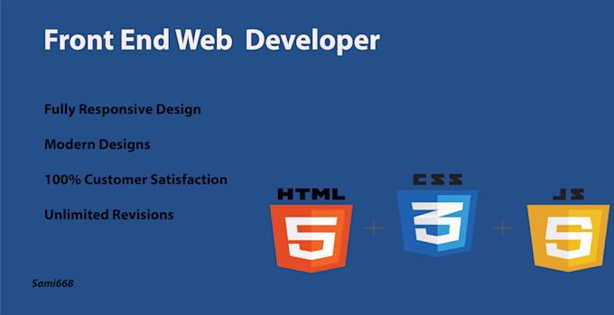 Design your front end web application by using html css and javascript ...