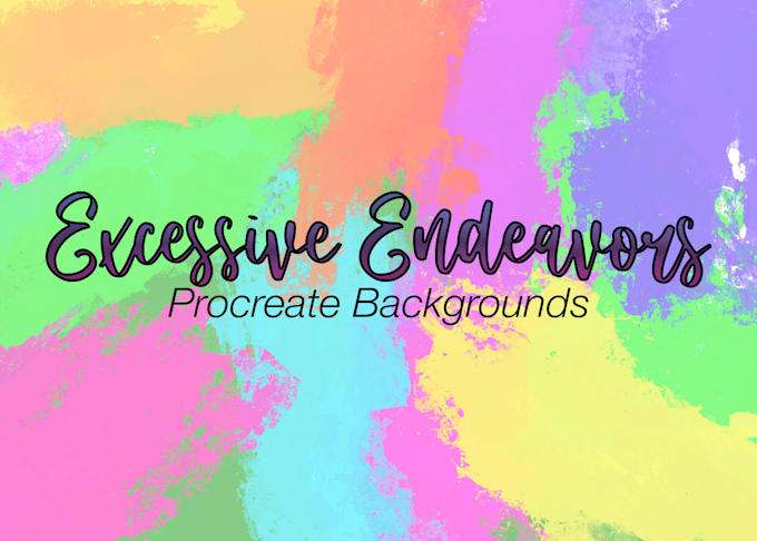 Draw random procreate backgrounds by Dmb7116 | Fiverr