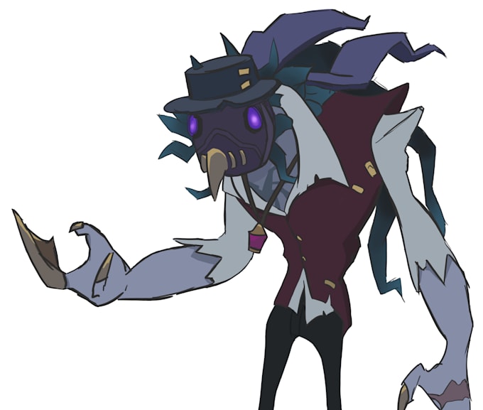 Draw your identity v character by Christycorner | Fiverr