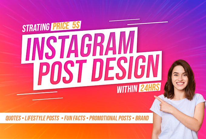 Design custom posts for any social media platform in 24 hrs by ...