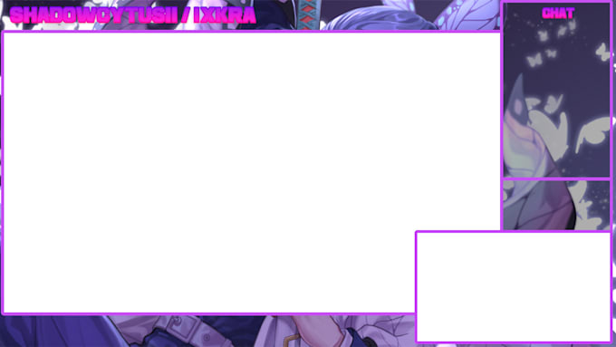 Custom anime twitch stream overlay for osu by Stl_dusk | Fiverr