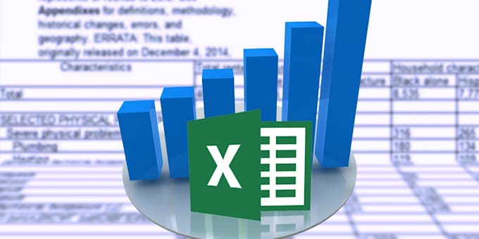 Create excel or python charts and graphs for your data by Rjohn23 | Fiverr