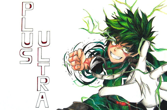 Draw hand drawn anime characters for you by Sakura128 | Fiverr