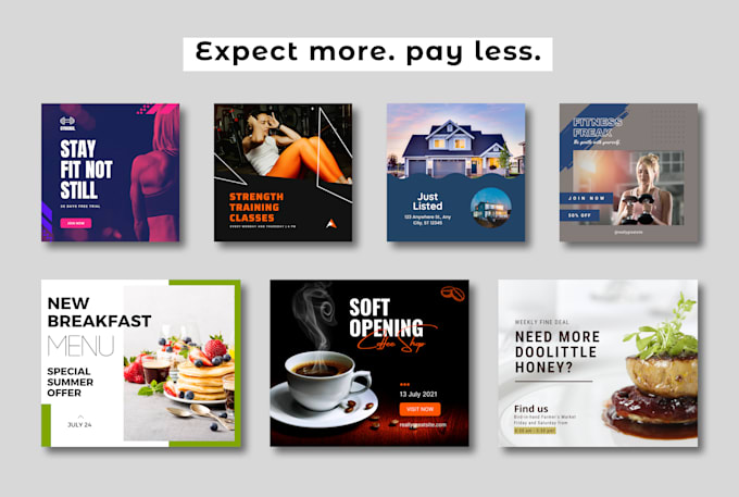 Design canva instagram templates, ads, post for your brand by ...