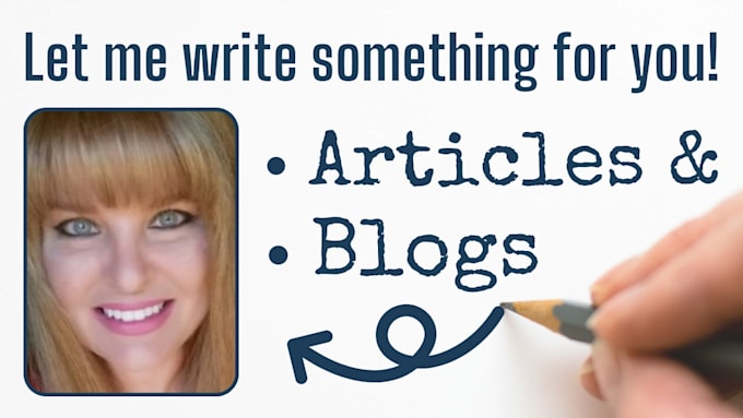 Write something for you by Anitalea123 | Fiverr