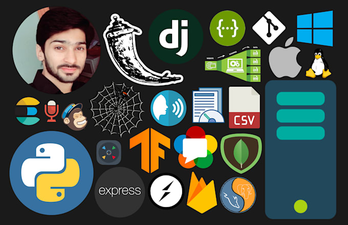 Develop, fix, deploy backend server using python, flask, django by ...