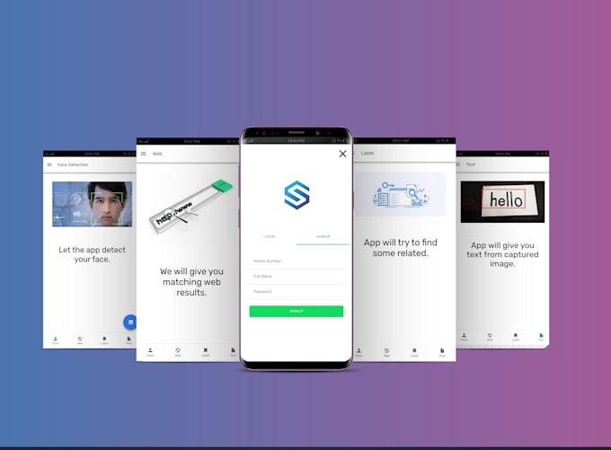 Design mobile app icon, splash screen, app screenshot by Dotsquare ...