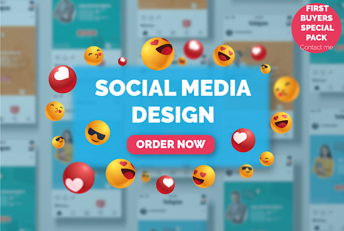 Create eye catching social media posts for your brand by B_charaf ...