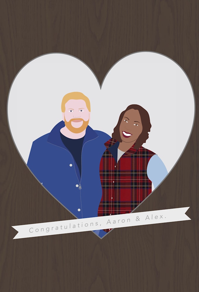 Create an adorable digital illustration of your fave folks by Jantastik ...