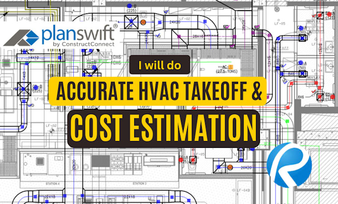 Do hvac material take off and cost estimation by Umair56ahmad | Fiverr