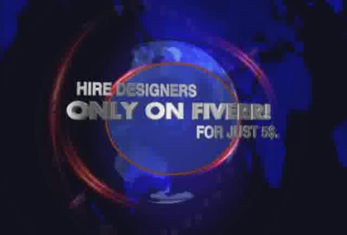 Create amazing promo video with your slogan or message by Createds | Fiverr