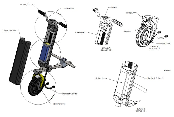 Draw 3d design using solidworks, inventor, and fusion 360 by Maruja ...