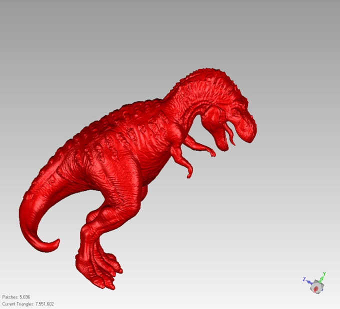 Convert from 3d scan to solid stl file 2d 3d design by Hungwilliam | Fiverr