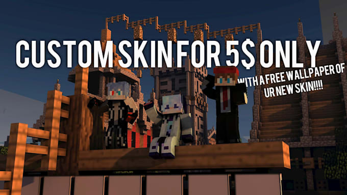 Design minecraft skins for you by Edge1411 | Fiverr