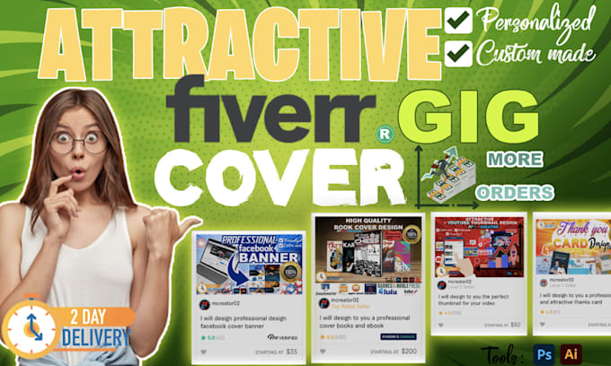 Design to you a selling and professional gig image by Mcreator02 | Fiverr