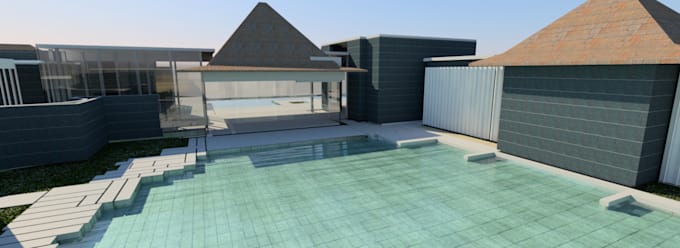 Design a realistic 3d model rendering architecture and structural floor ...