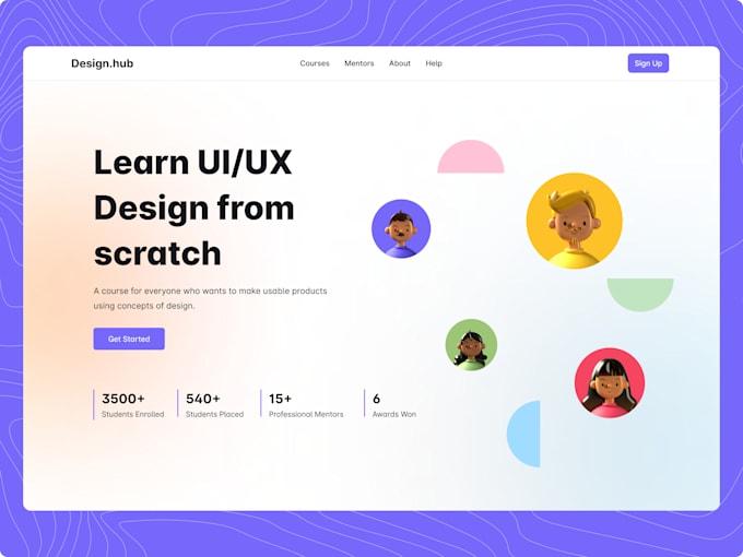 Design website ui ux in figma by Aaditxn13 | Fiverr