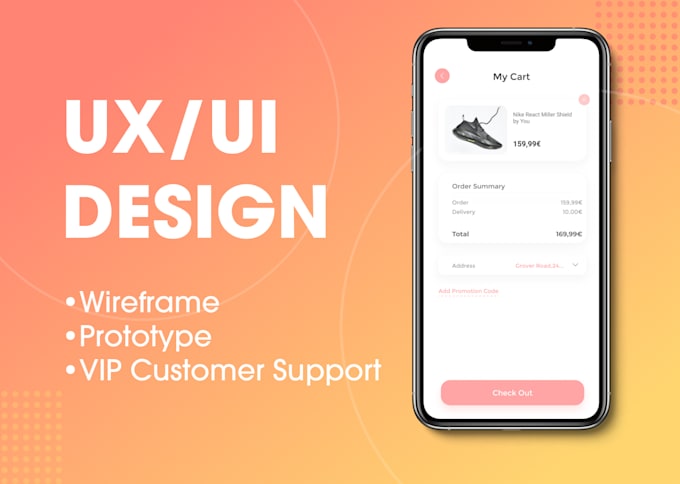 Create amazing ui ux design for mobile app ui design