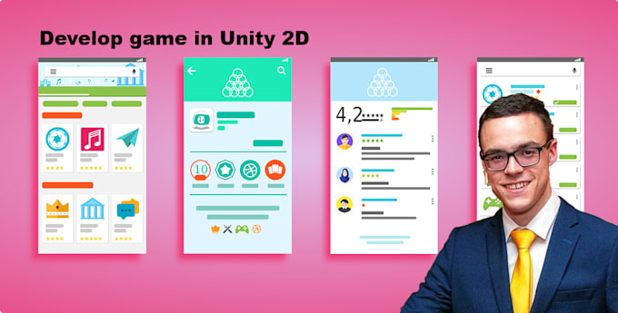 Develop game in unity 2d android ,ios,pc by Maximejourdain | Fiverr
