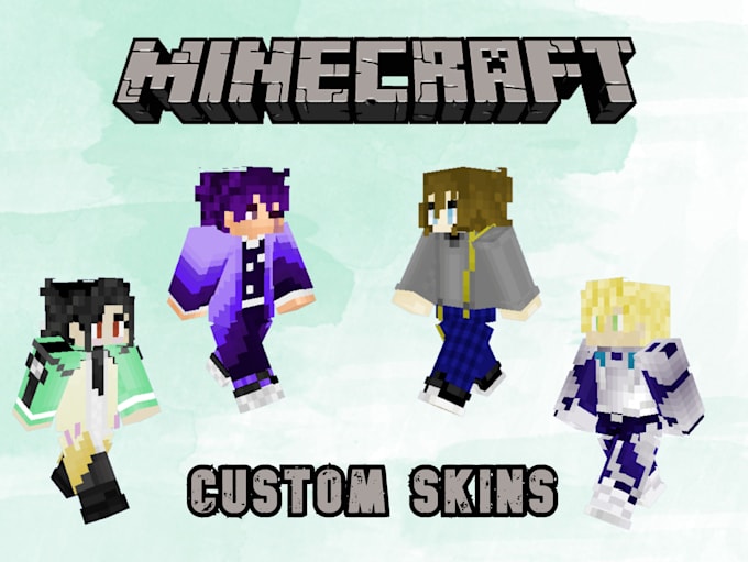Create cheap but high quality minecraft skins by Bluberrymilk | Fiverr