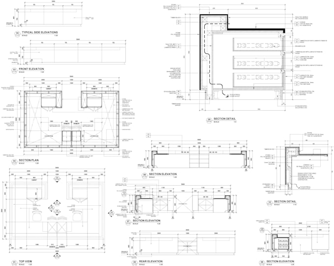 Work good drawings in revit and autocad by Jmctriad | Fiverr