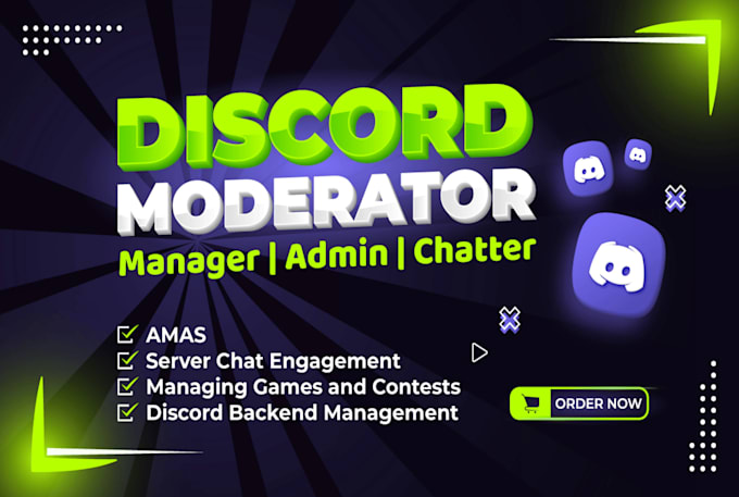 Become a permanent moderator for your discord server by Bbnoflus | Fiverr