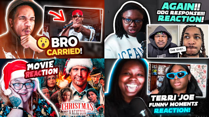 Create reaction thumbnails for you by Bbooyfuriouus | Fiverr